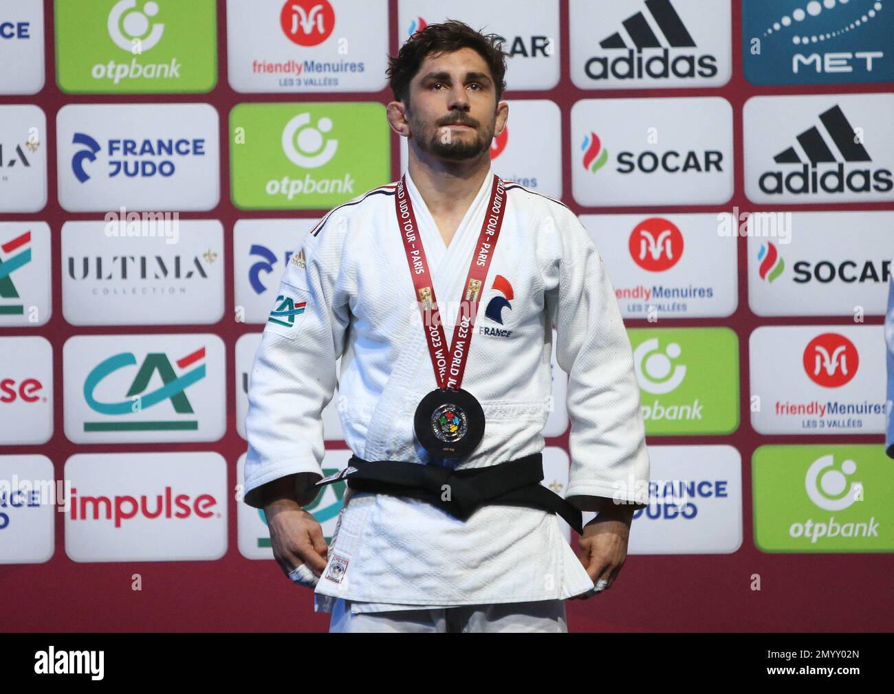 Cedric Revol of France during the Judo Paris Grand Slam 2023 on ...