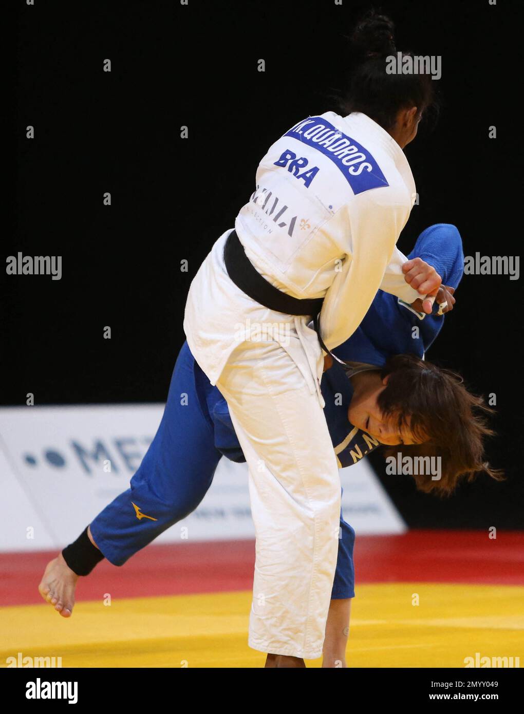 Nami Nabekura of Japan during the Judo Paris Grand Slam 2023 on ...