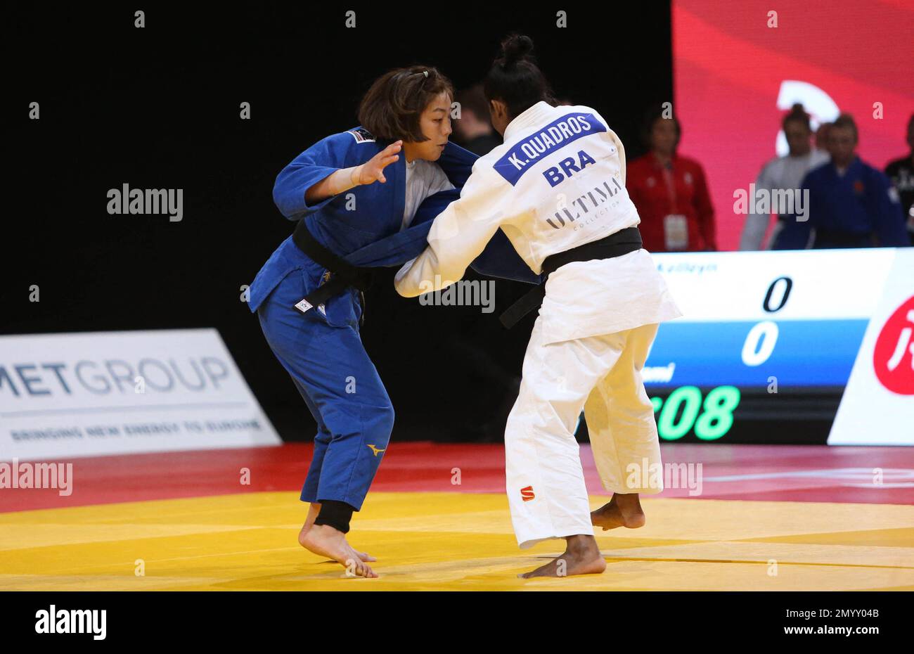 Nami Nabekura of Japan during the Judo Paris Grand Slam 2023 on ...
