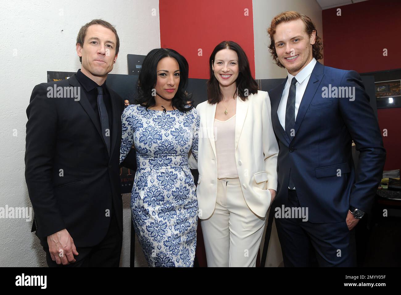 IMAGE DISTRIBUTED FOR THE TELEVISION ACADEMY - From left, actor Tobias Menzies CBS News ...