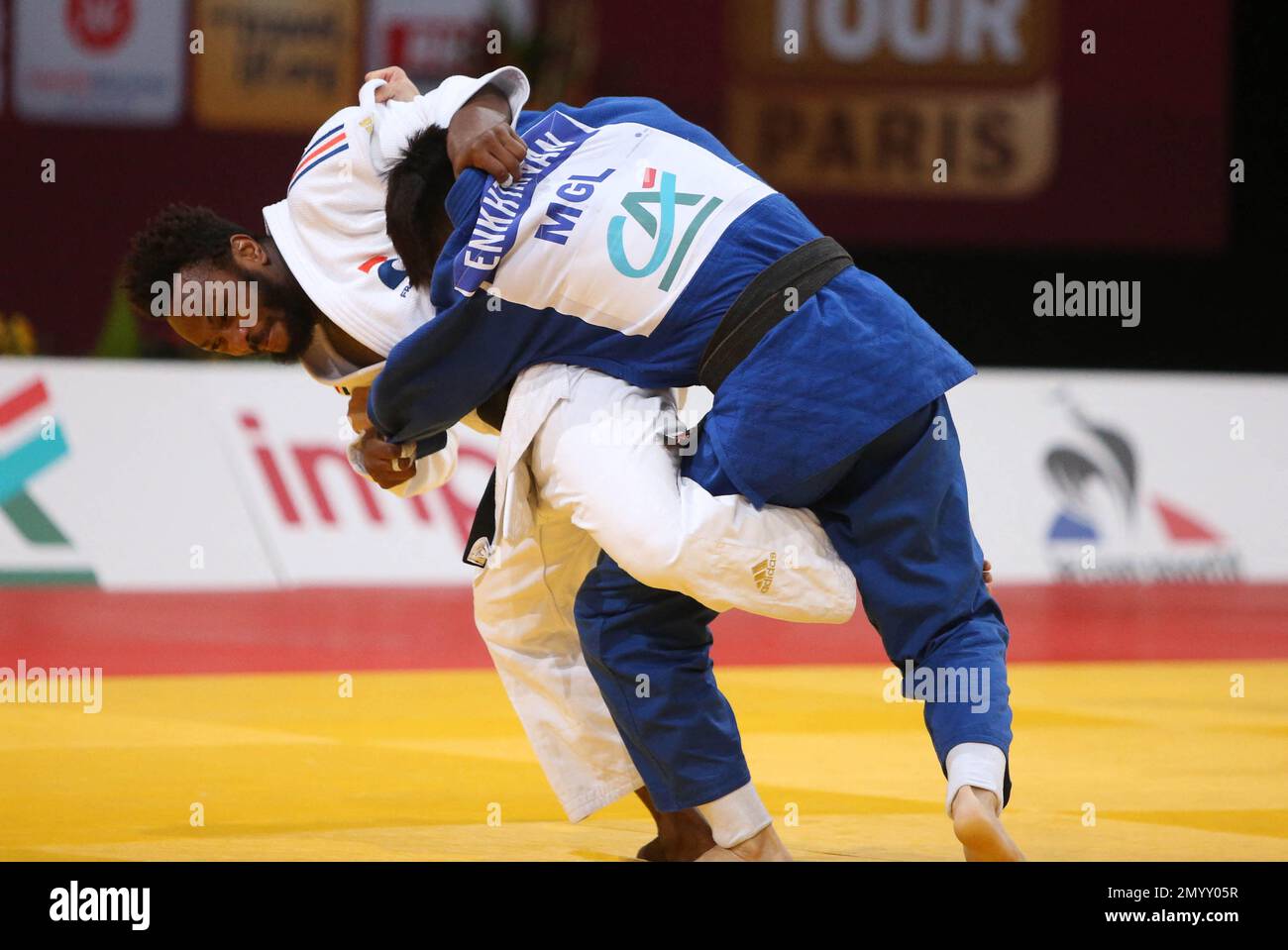 Romaric Bouda of France during the Judo Paris Grand Slam 2023 on ...