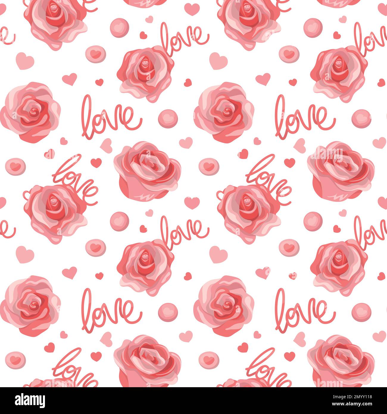 Colorful repetitive pattern background of love and relationship ...