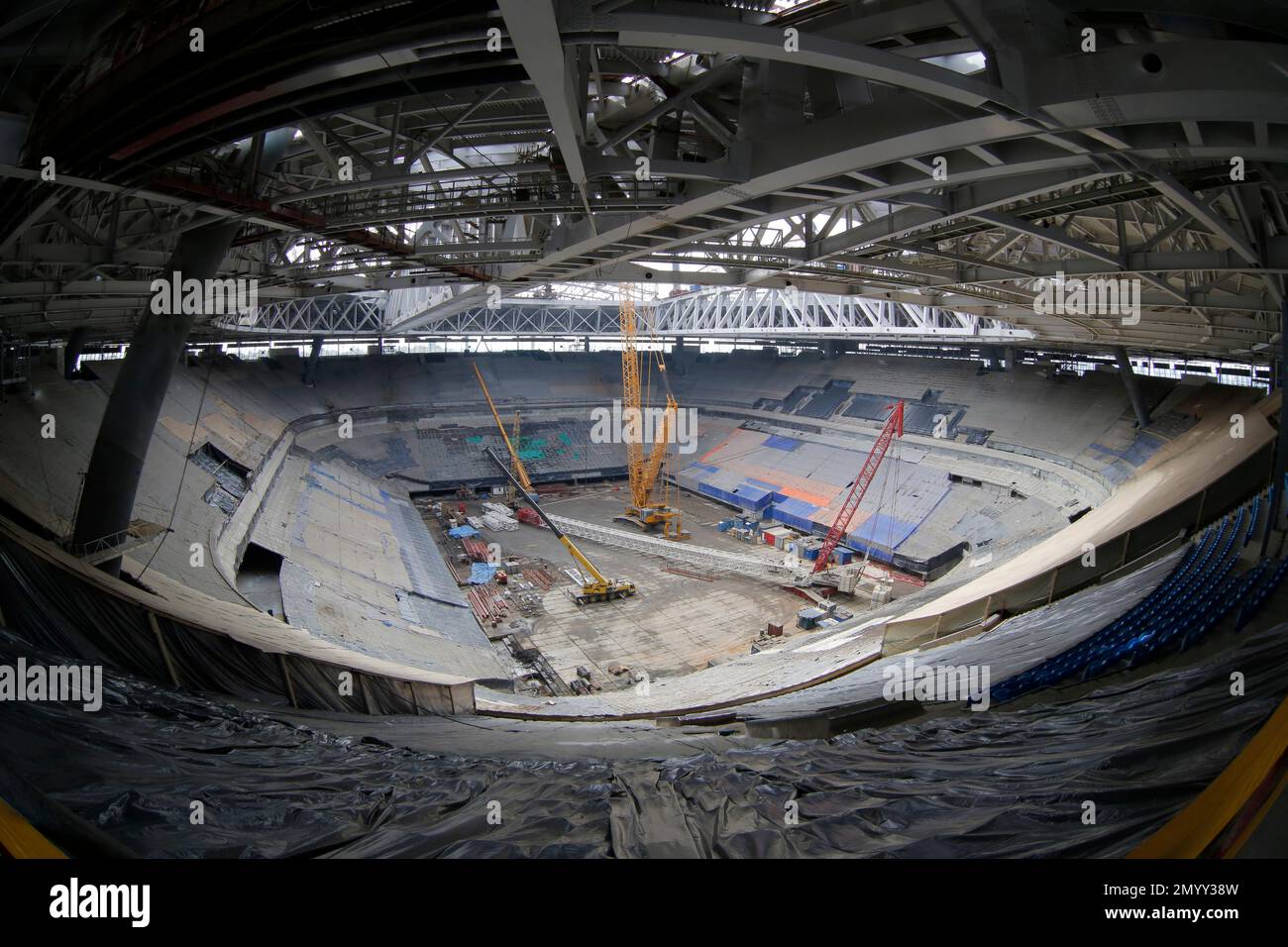 The Zenit Arena soccer stadium which will host some 2018 World Cup ...