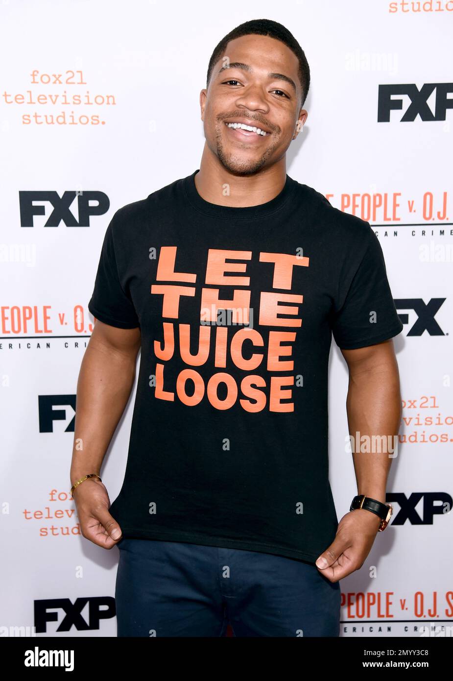 Steven Norfleet arrives at the "American Crime Story: The People v. O.J ...