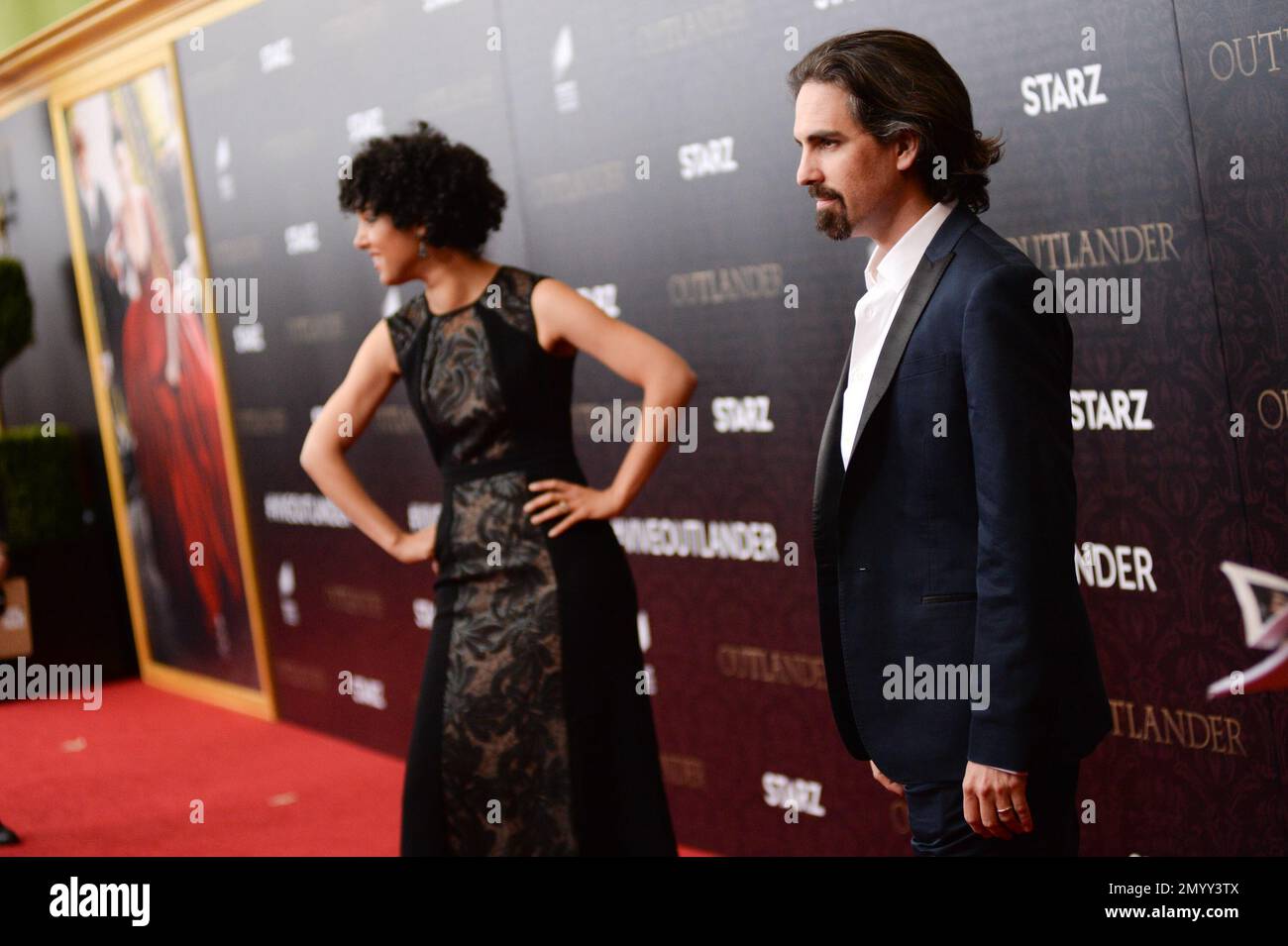 Composer Bear McCreary and wife singer Raya Yarbrough attend the ...