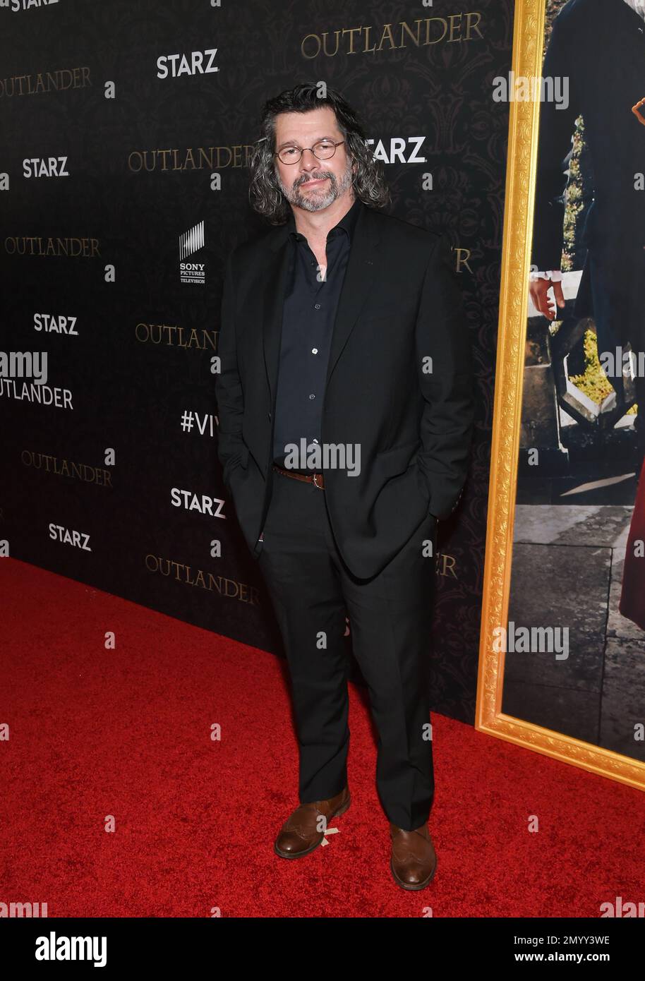 Creator and executive producer Ronald D. Moore attends the "Outlander ...