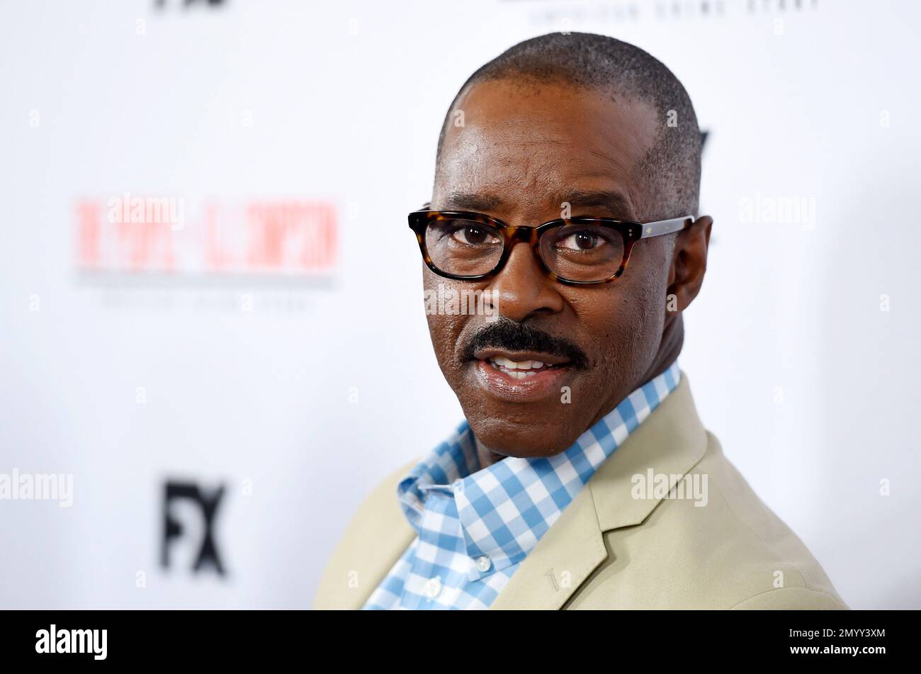 Actor Courtney B. Vance poses at "The People v. O.J. Simpson: American ...