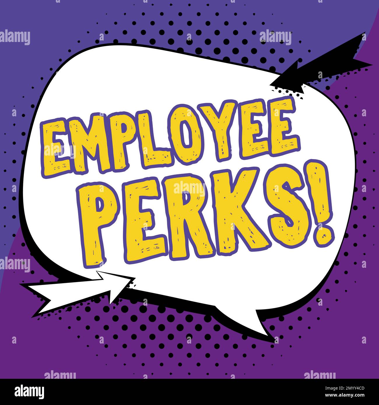 Text sign showing Employee Perks. Concept meaning Worker Benefits ...