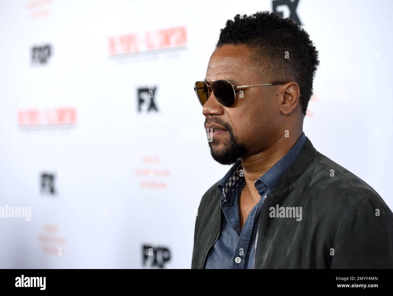 Cuba Gooding, Jr. arrives at the "American Crime Story: The People v. O ...