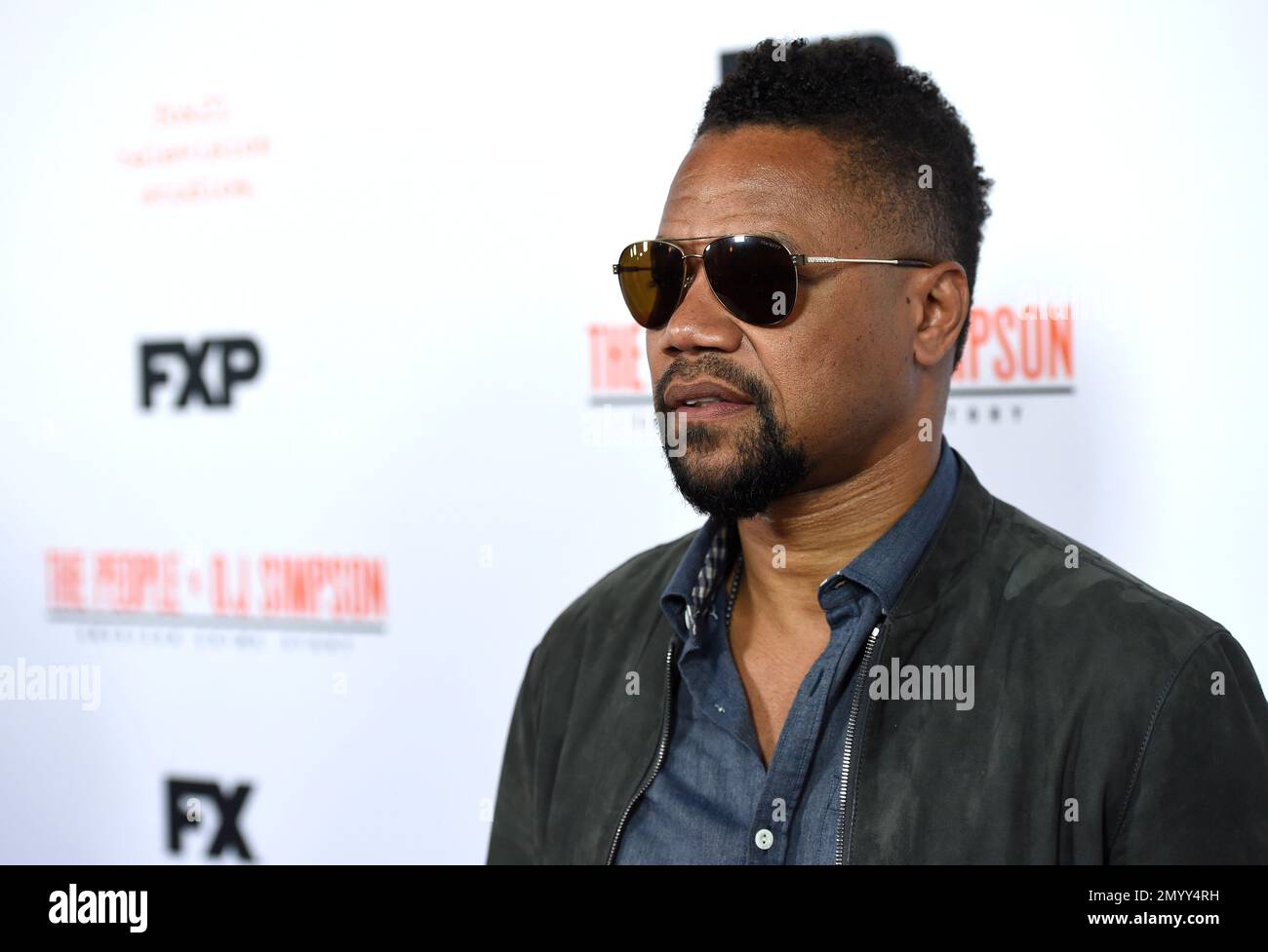 Cuba Gooding, Jr. arrives at the "American Crime Story: The People v. O ...