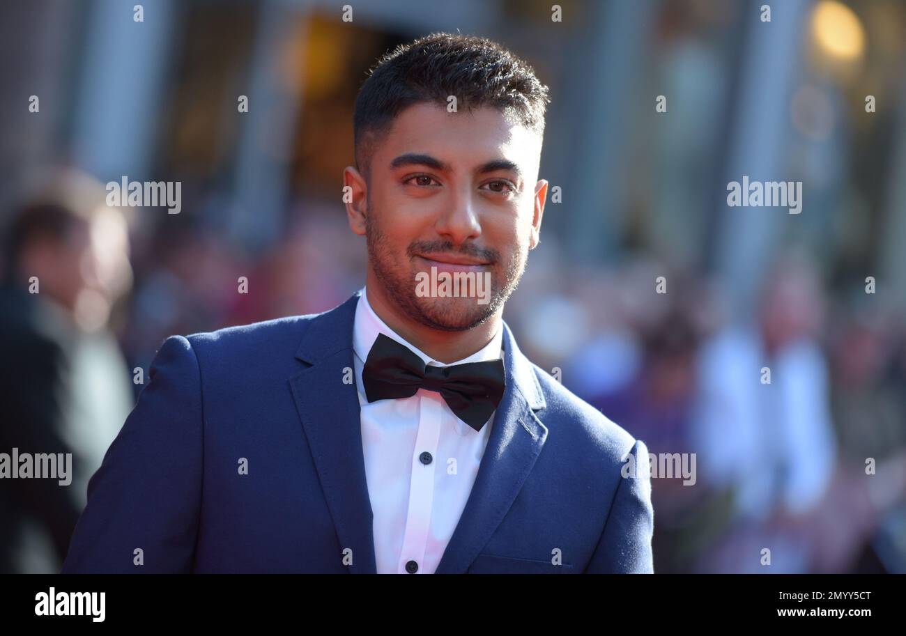Ritesh Rajan arrives at the premiere of "The Jungle Book" at the El ...