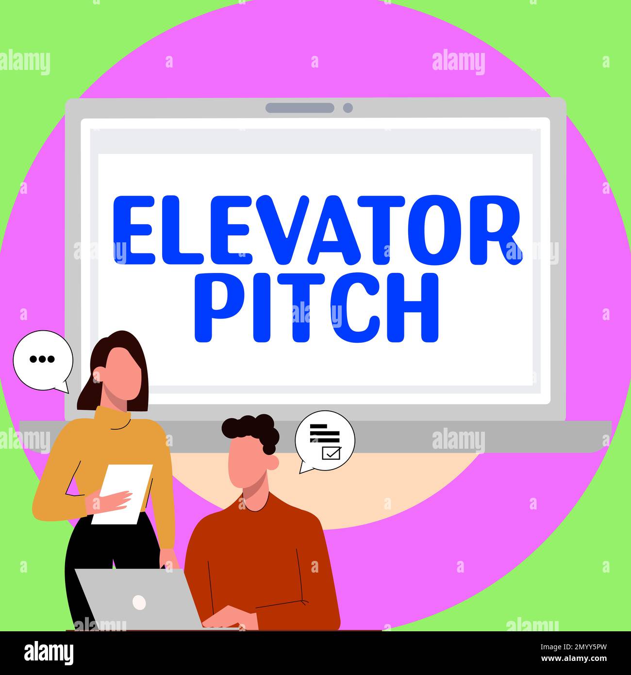 Inspiration showing sign Elevator Pitch. Business approach A persuasive ...