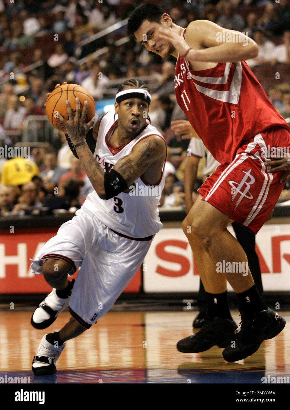 FILE - In this Oct. 11, 2005, file photo, Philadelphia 76ers' Allen ...