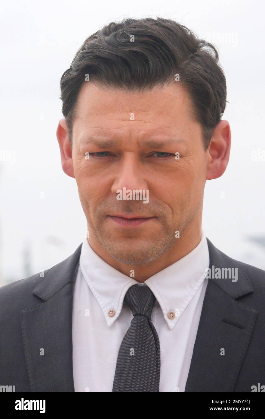 British actor Richard Coyle poses for photographers during the MIPTV ...