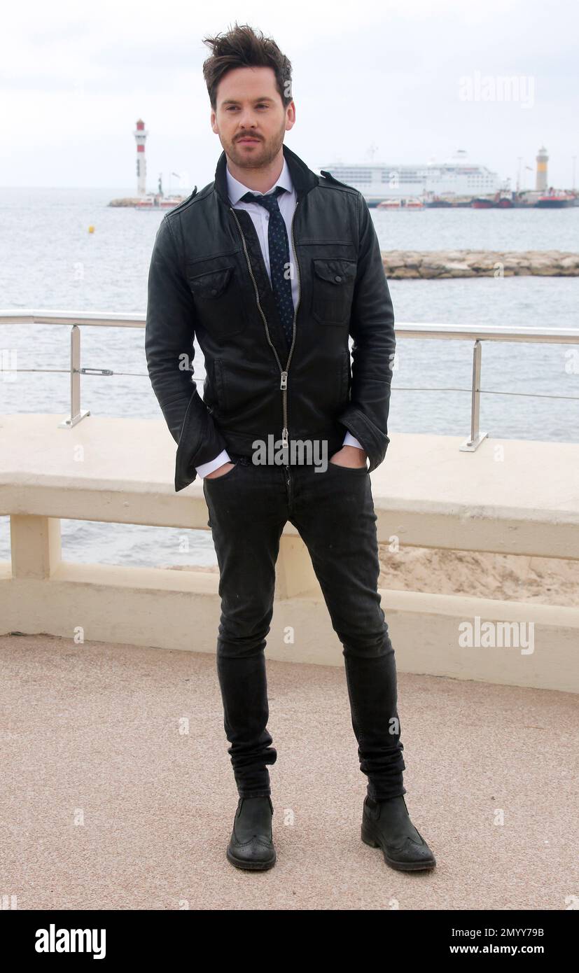 English actor Tom Riley poses for photographers during the MIPTV ...