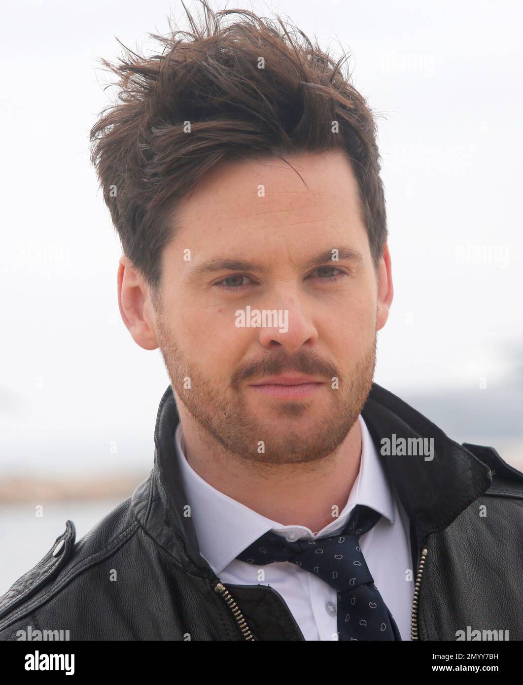 English actor Tom Riley poses for photographers during the MIPTV ...