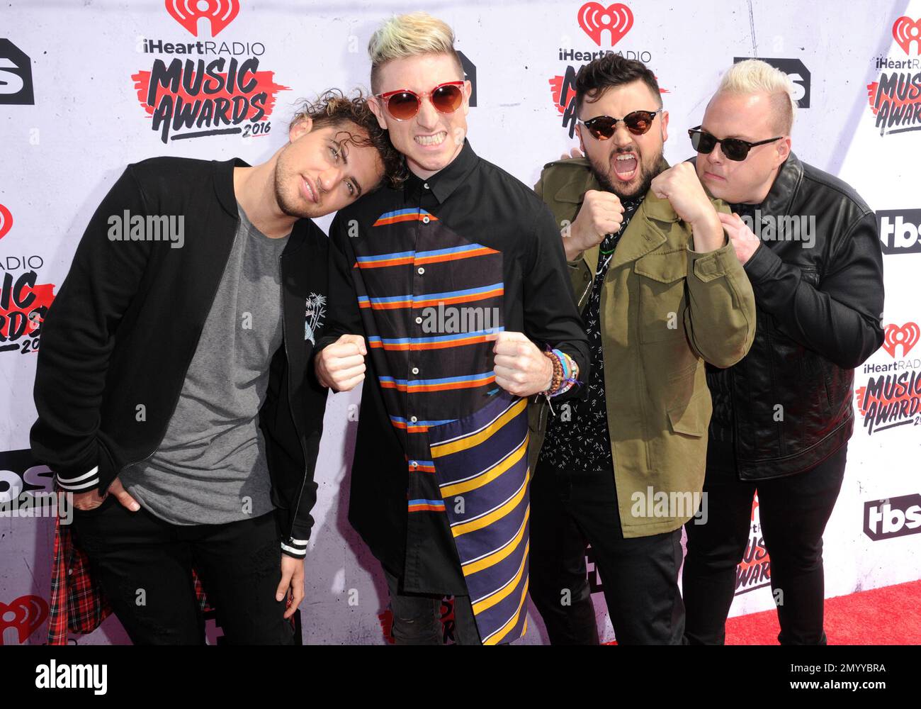 Kevin Ray, from left, Nick Petricca, Eli Maiman, Sean Waugaman of Walk ...