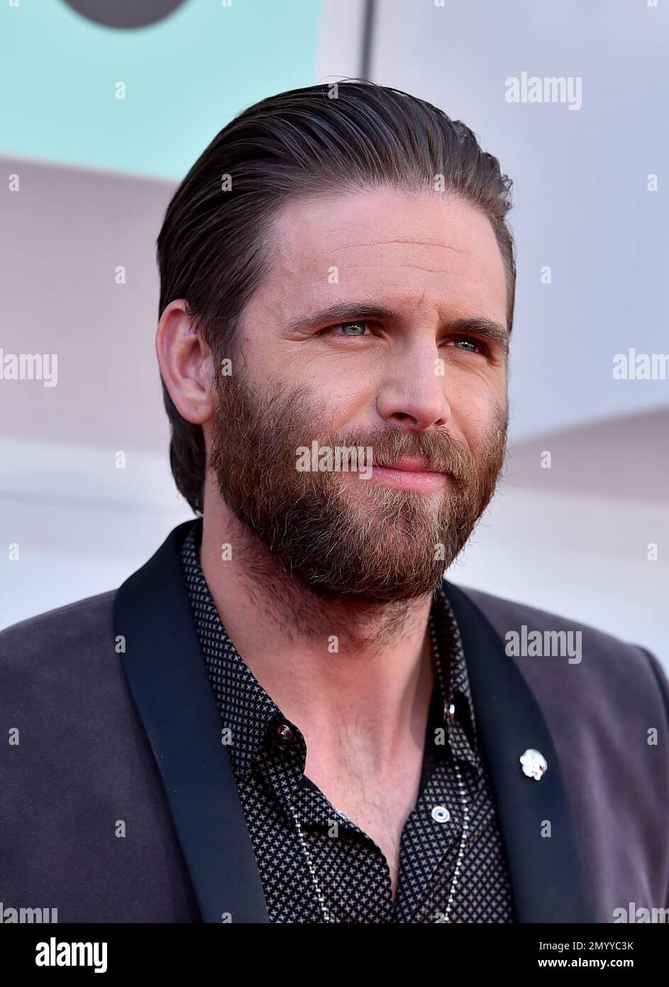Canaan Smith arrives at the 51st annual Academy of Country Music Awards ...