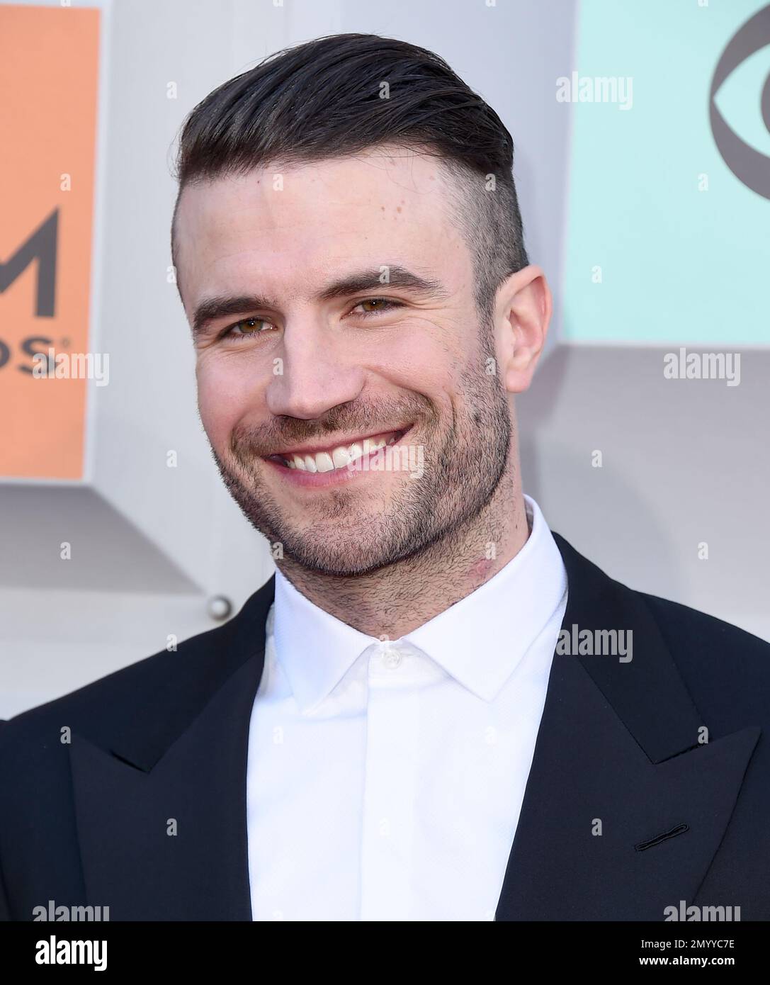 Sam Hunt arrives at the 51st annual Academy of Country Music Awards at ...