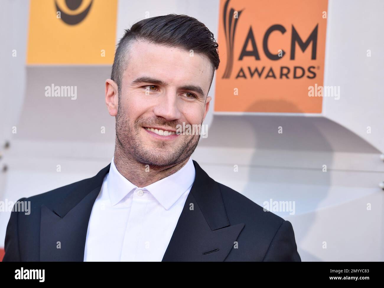 Sam Hunt arrives at the 51st annual Academy of Country Music Awards at ...