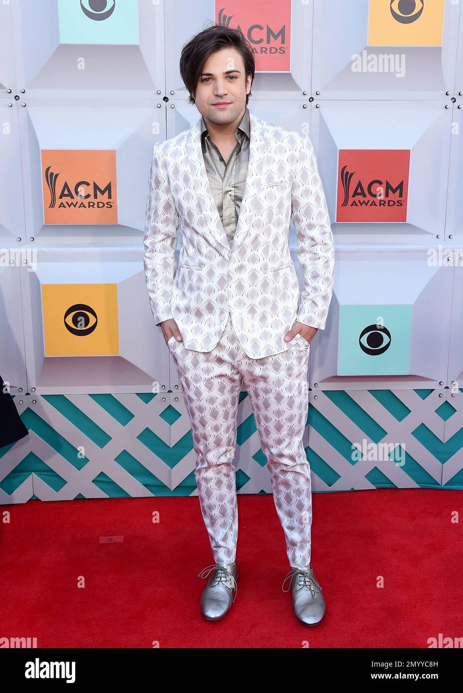 Neil Perry, of The Band Perry, arrives at the 51st annual Academy of ...