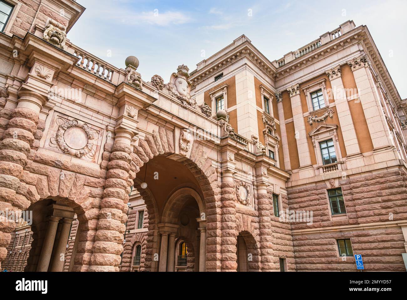 Old parliament house stockholm hi-res stock photography and images - Alamy