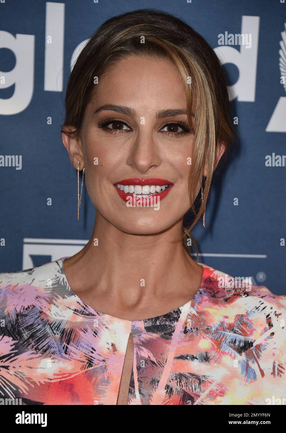 Kristen Brockman arrives at the 27th Annual GLAAD Media Awards at the ...