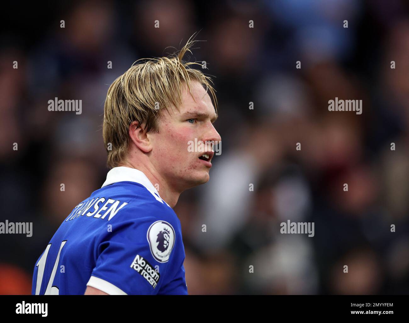 Birmingham, England, 4th February 2023. Victor Kristiansen of Leicester ...
