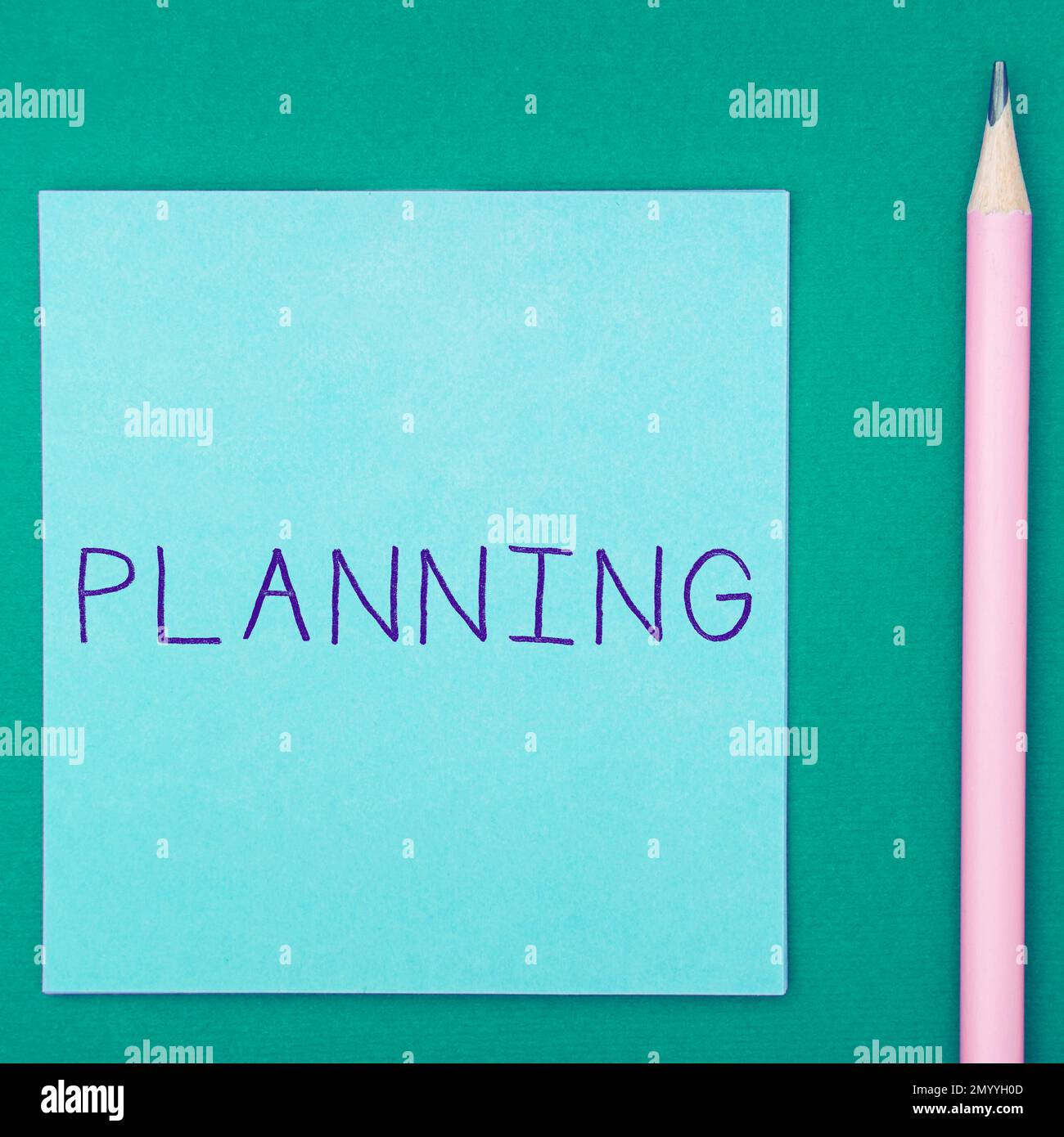 Conceptual display Planning. Business overview process of thinking ...
