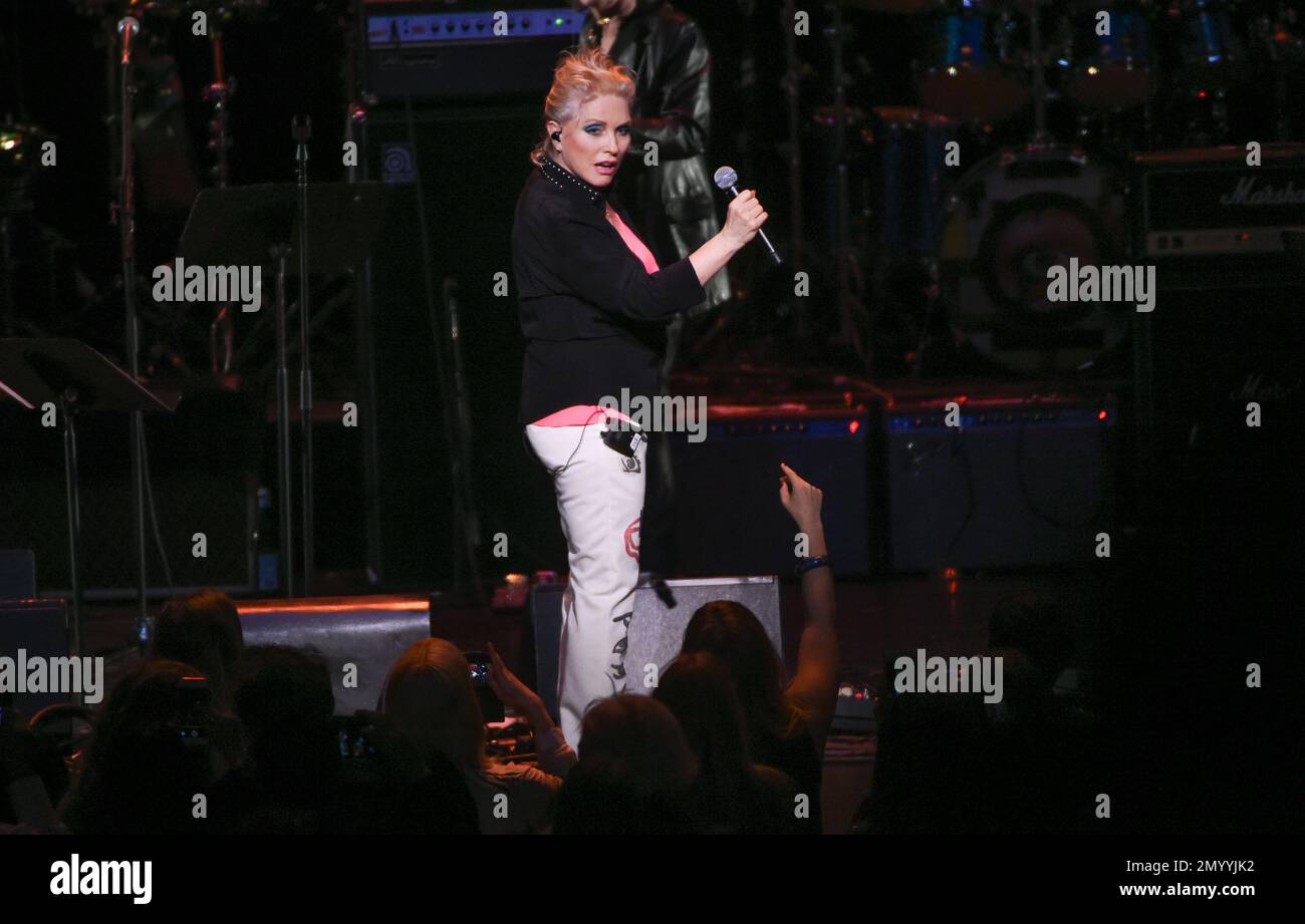 Singer Debbie Harry performs at The Music of David Bowie tribute ...