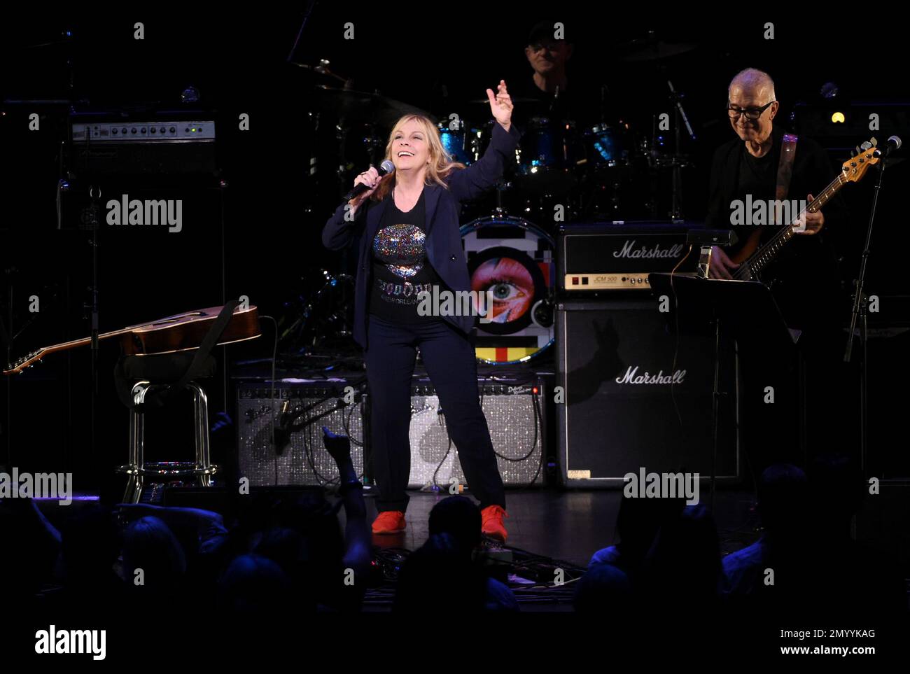 Singer-songwriter Rickie Lee Jones performs at The Music of David Bowie ...