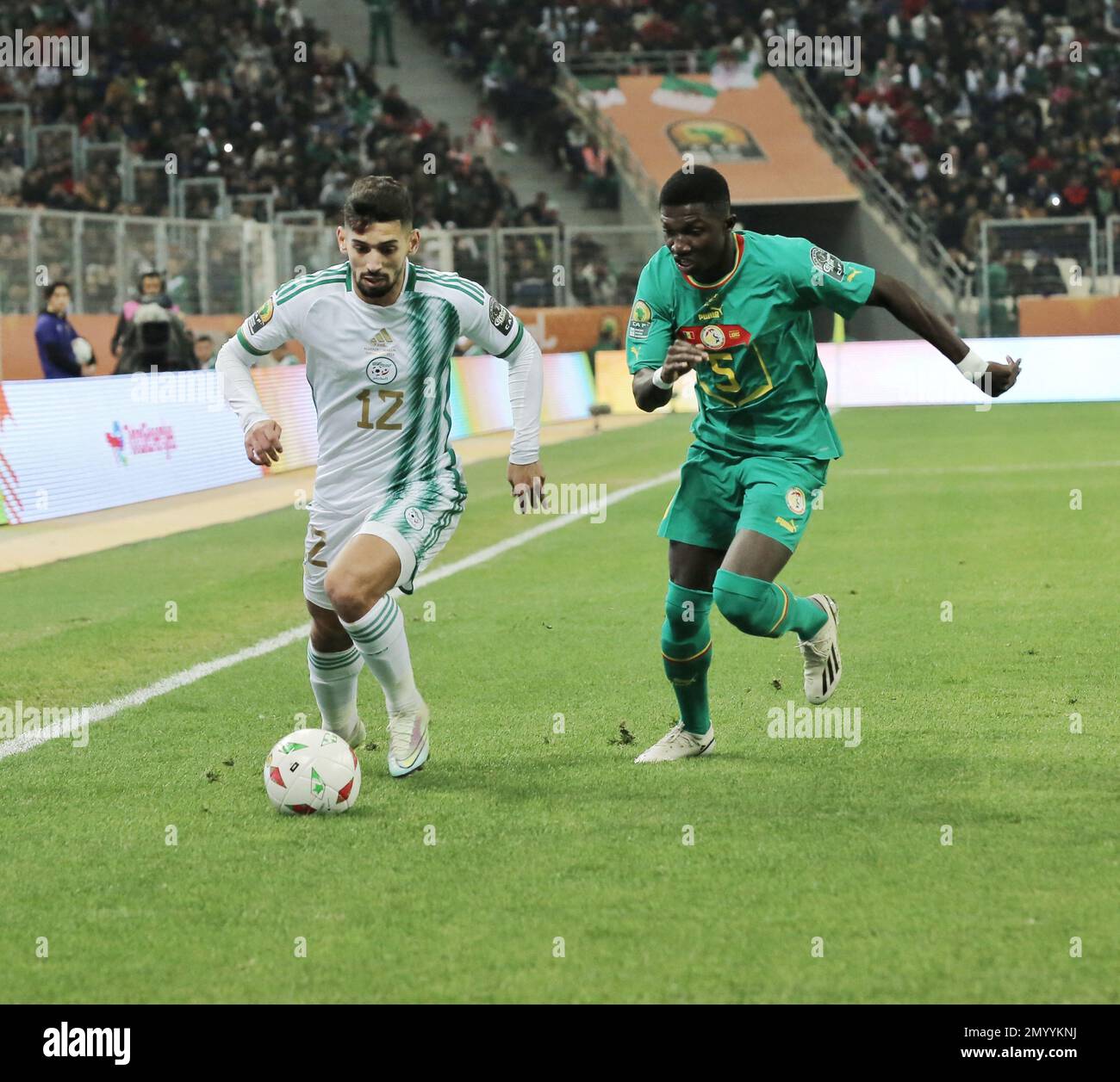 Final match between Algeria and Senegal during the 7th African Nations Championship at Nelson ...