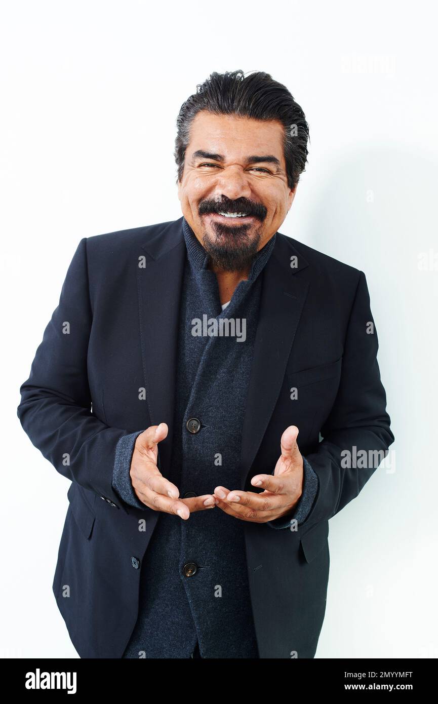 In this Thursday, March 31, 2016 photo, comic George Lopez poses for a ...