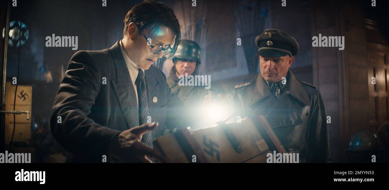 MADS MIKKELSEN and THOMAS KRETSCHMANN in INDIANA JONES AND THE DIAL OF ...