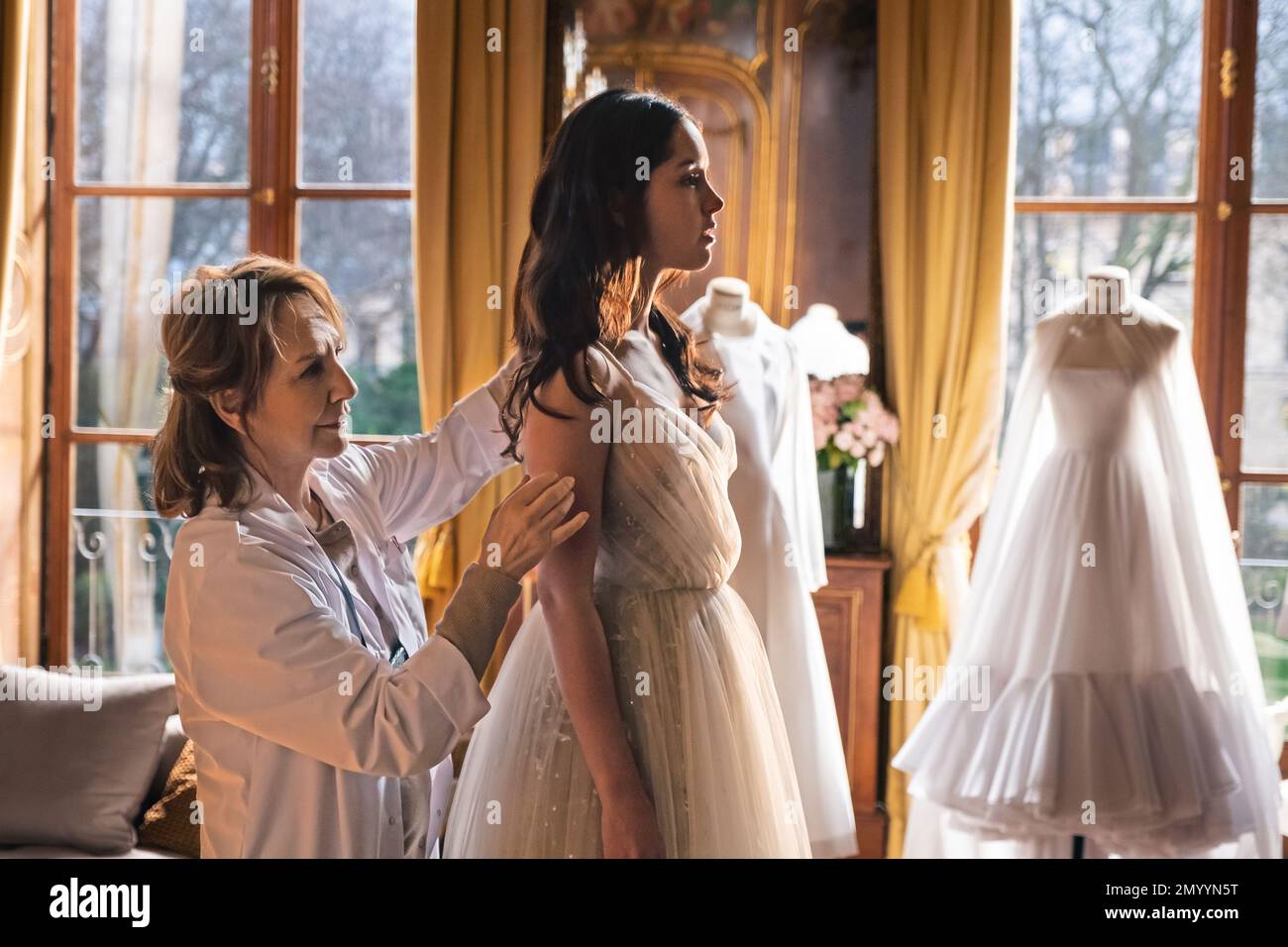 NATHALIE BAYE and LINA KHOUDRI in HAUTE COUTURE (2021), directed by ...