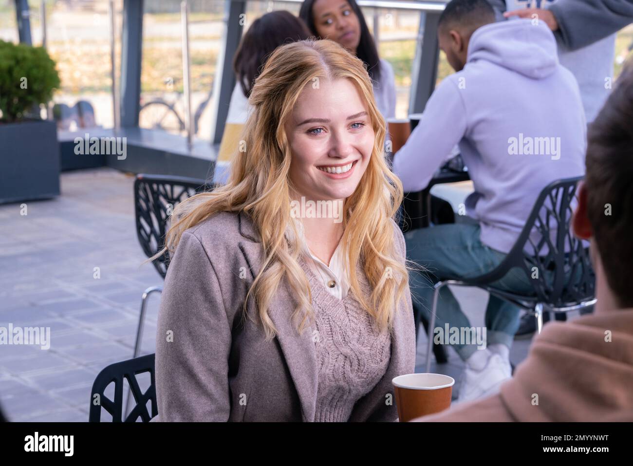 VIRGINIA GARDNER in BEAUTIFUL DISASTER (2023), directed by ROGER KUMBLE ...