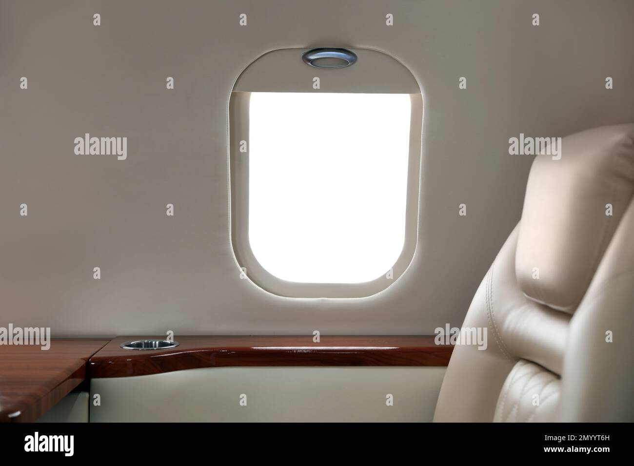 Seat table airplane hi-res stock photography and images - Alamy