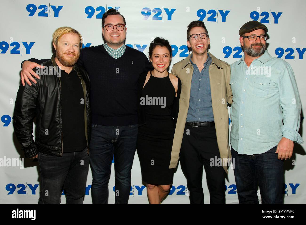 John Fawcett, from left, Kristian Bruun, Tatiana Maslany, Jordan ...