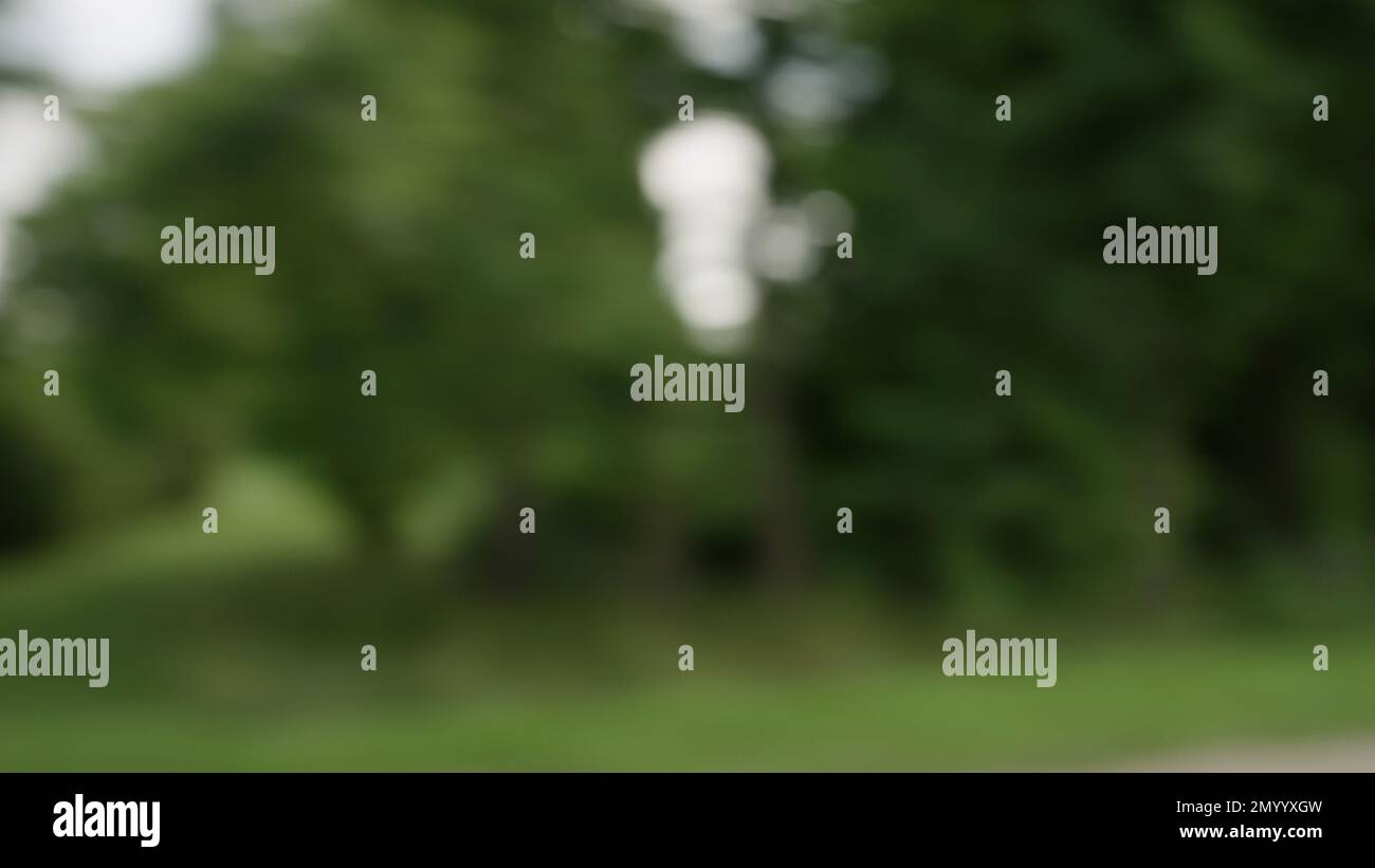 Blurred side view from a car summer, wide photo Stock Photo - Alamy