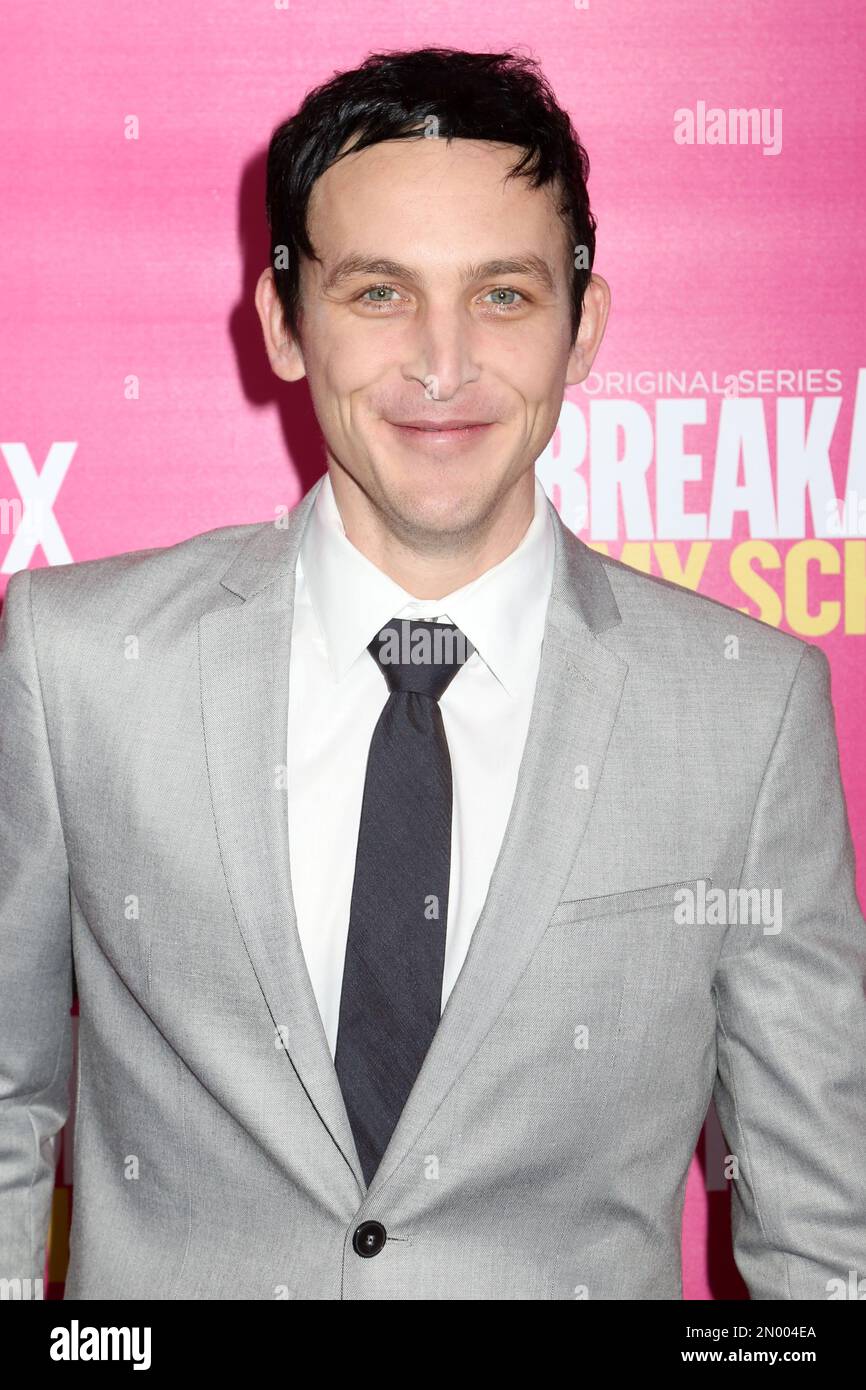 Robin Lord Taylor attends the premiere of Netflix's "Unbreakable Kimmy ...