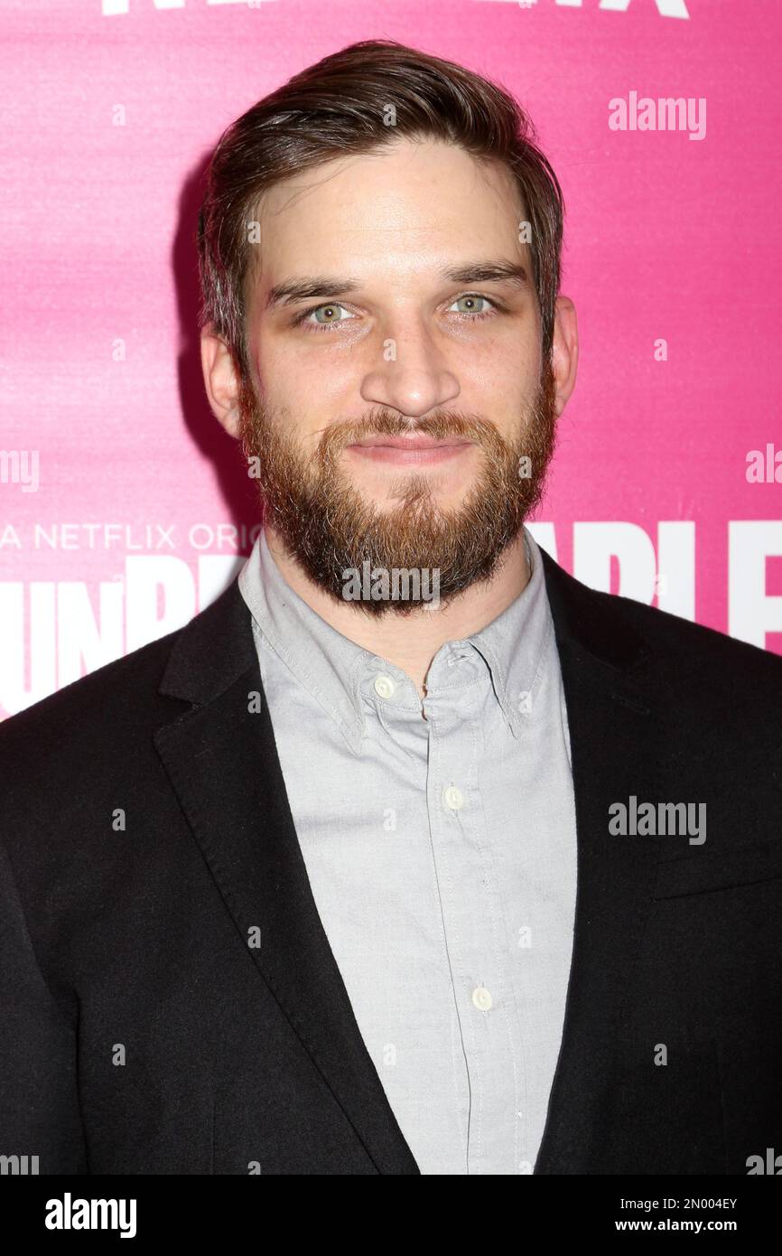 Evan Jonigkeit attends the premiere of Netflix's "Unbreakable Kimmy ...