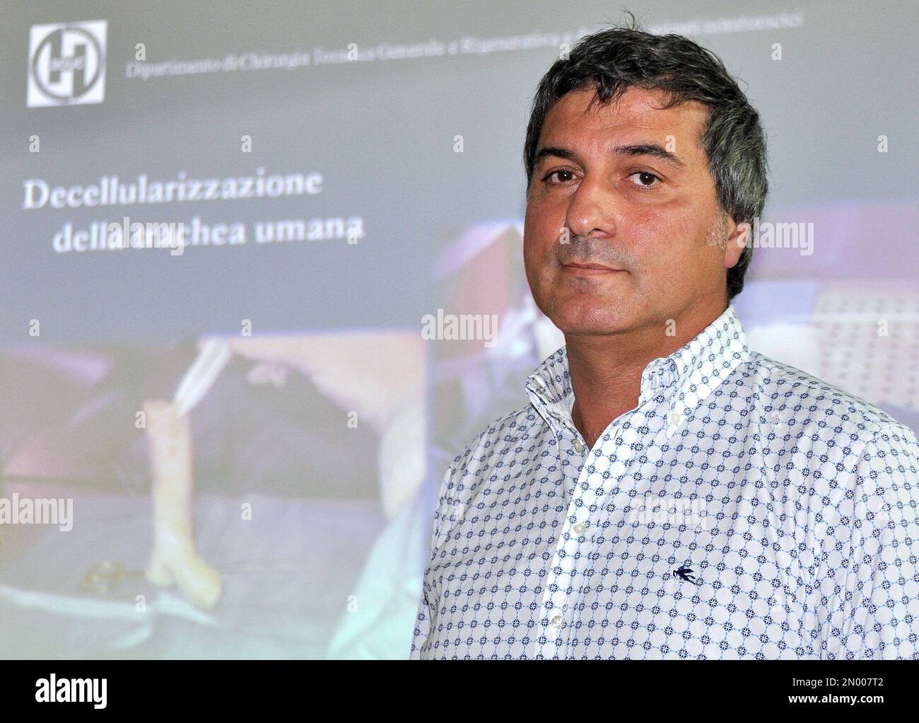 FILE - In this Friday, July 30, 2010 file photo, Dr. Paolo Macchiarini ...