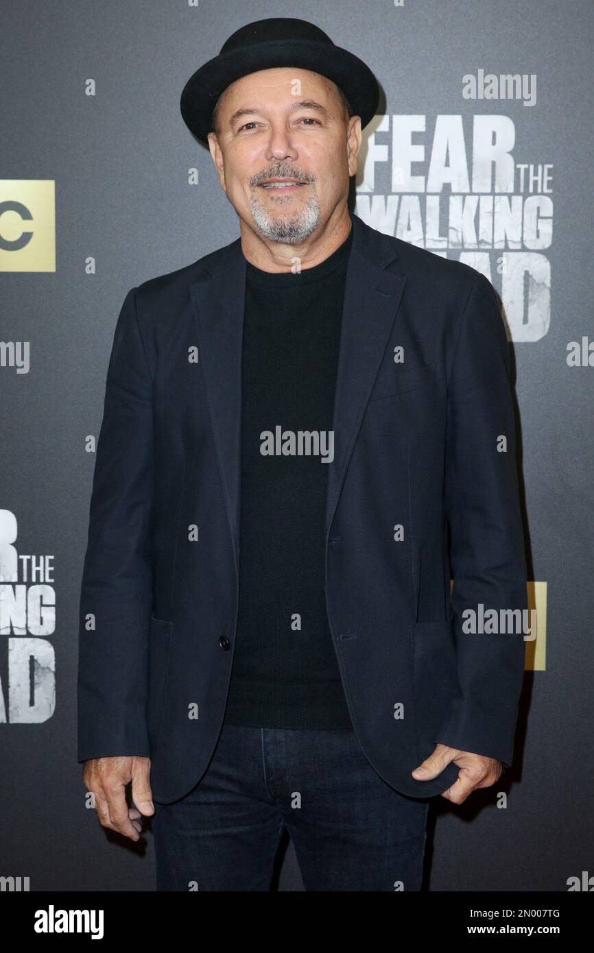 Ruben Blades arrives at the LA Premiere of "Fear the Walking Dead ...