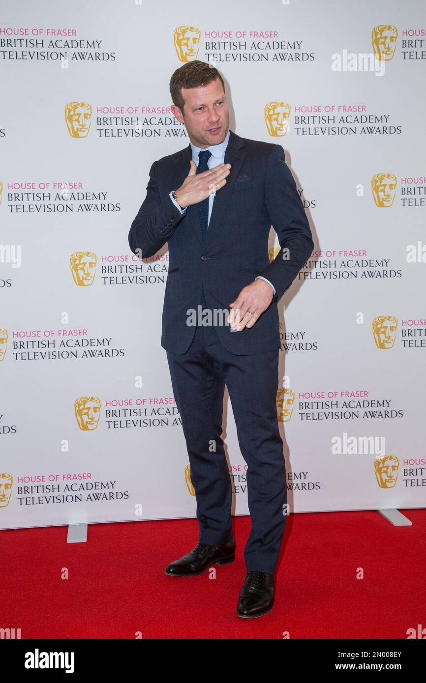 TV presenter Dermot O'Leary poses for photographers during a photocall ...