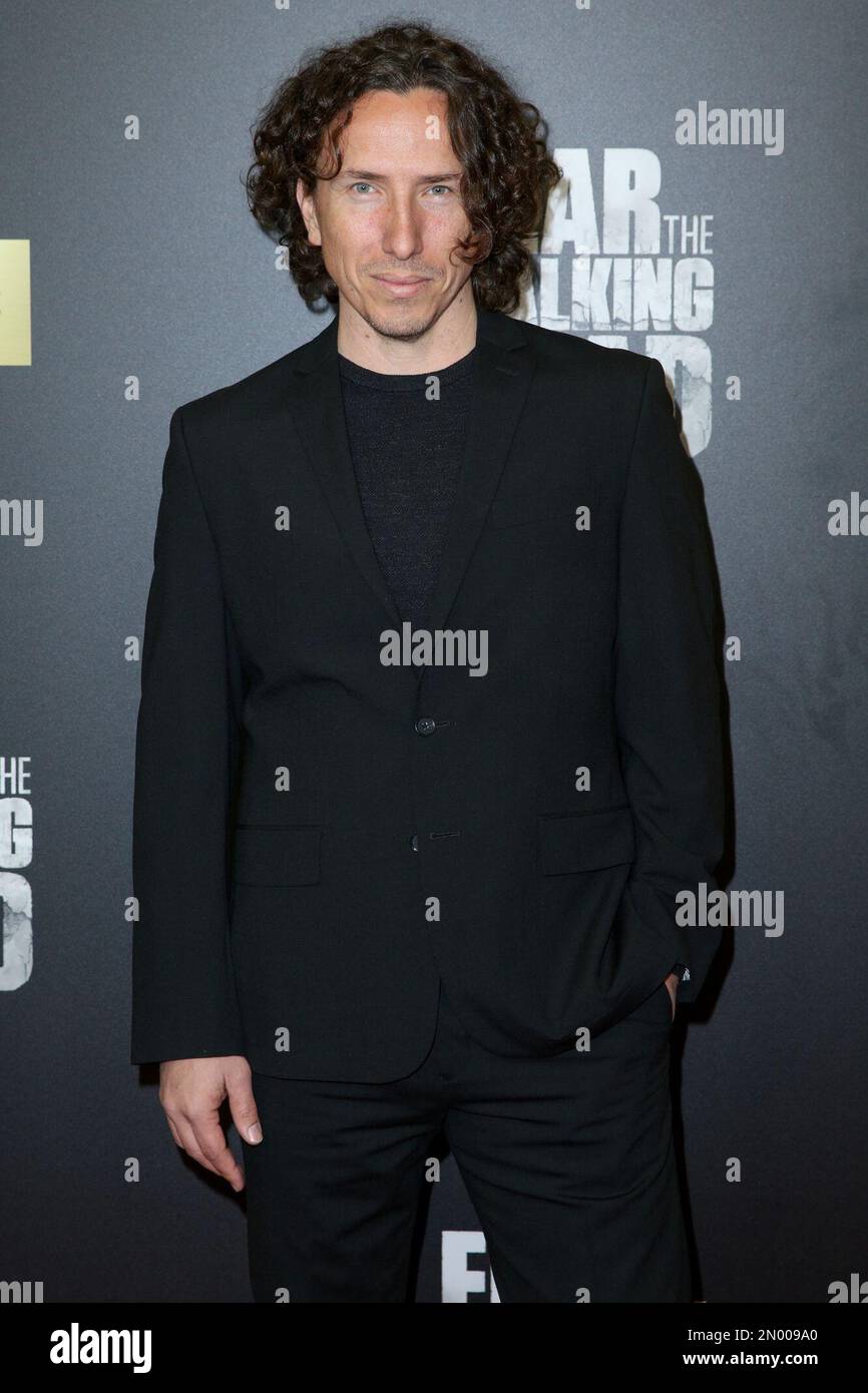 Michael Traynor arrives at the LA Premiere of "Fear the Walking Dead ...