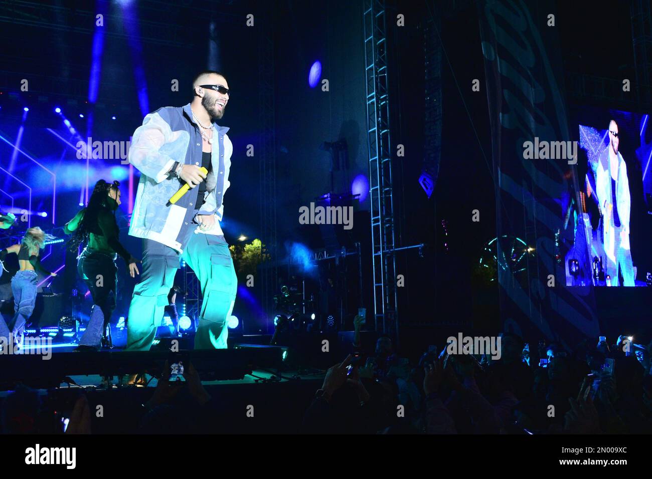Leon, Mexico. 04 Feb 2023. Colombian Grammy nominee singer Manuel ...