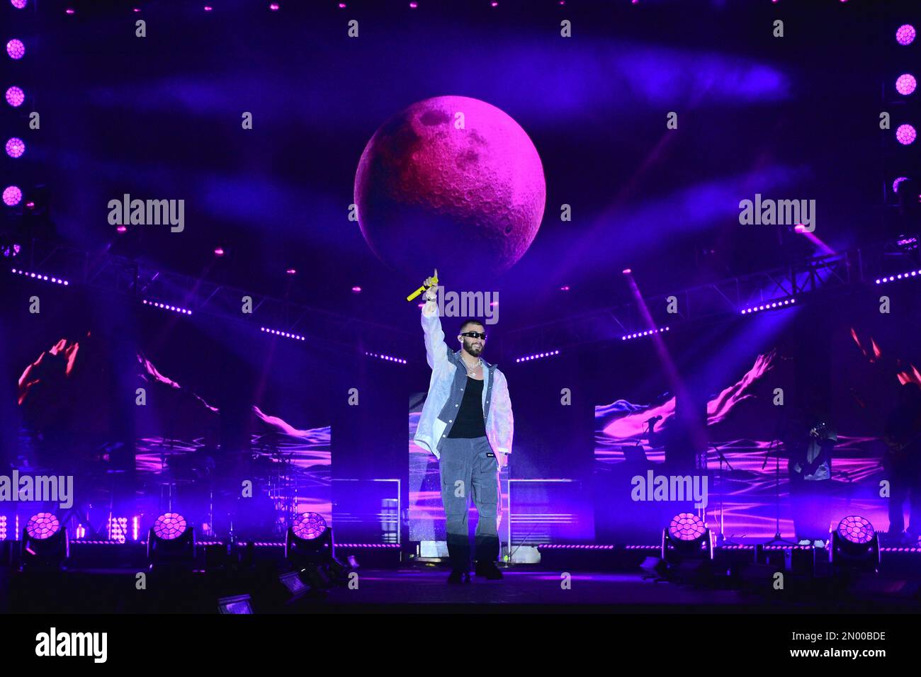 Leon, Mexico. 04 Feb 2023. Colombian Grammy nominee singer Manuel ...