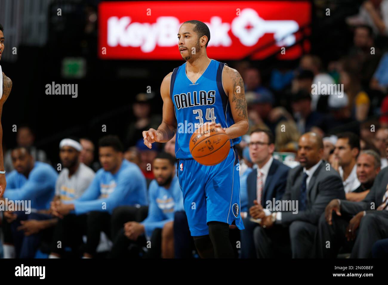 Dallas Mavericks guard Devin Harris (34) in the second half of an NBA ...