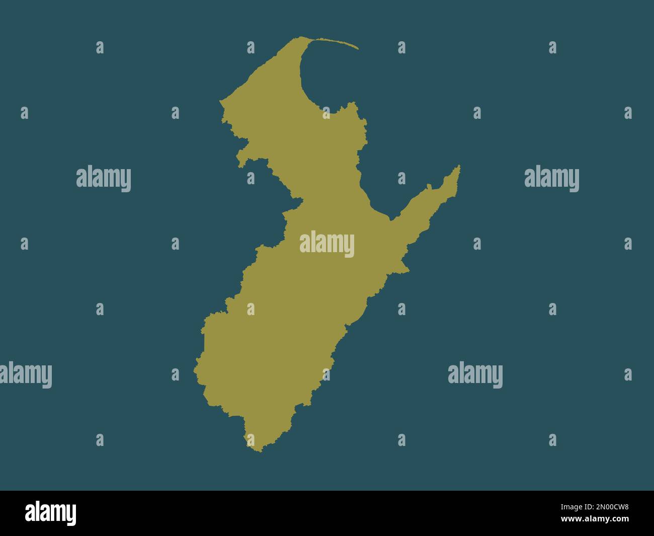 Nelson outline map hi-res stock photography and images - Alamy
