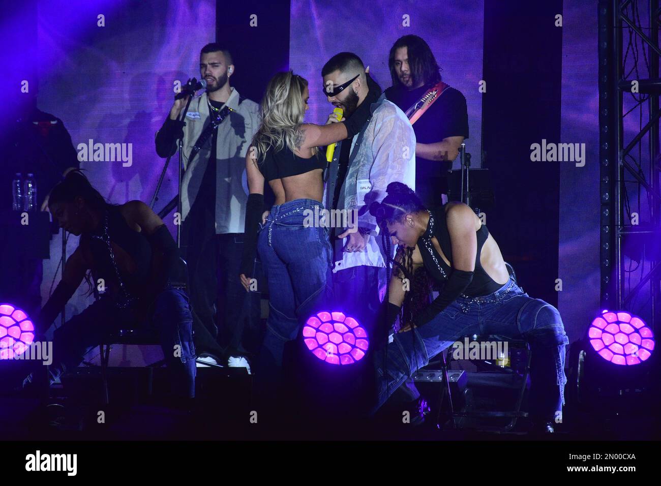 Leon, Mexico. 04 Feb 2023. Colombian Grammy nominee singer Manuel ...